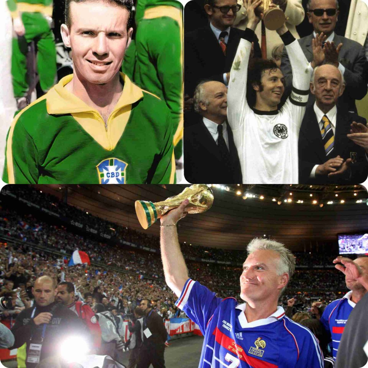 3 Football Legends Who Won The FIFA World Cup As A Player And As A ...